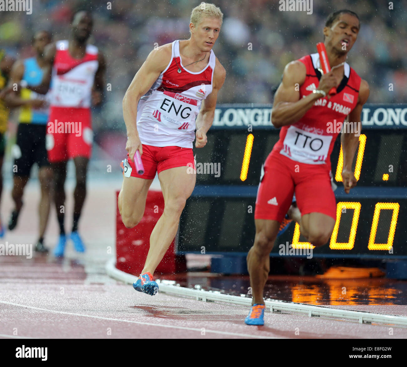 Daniel Awde (ENG). England Gold Medal. - Men's 4 x 400m Final ...