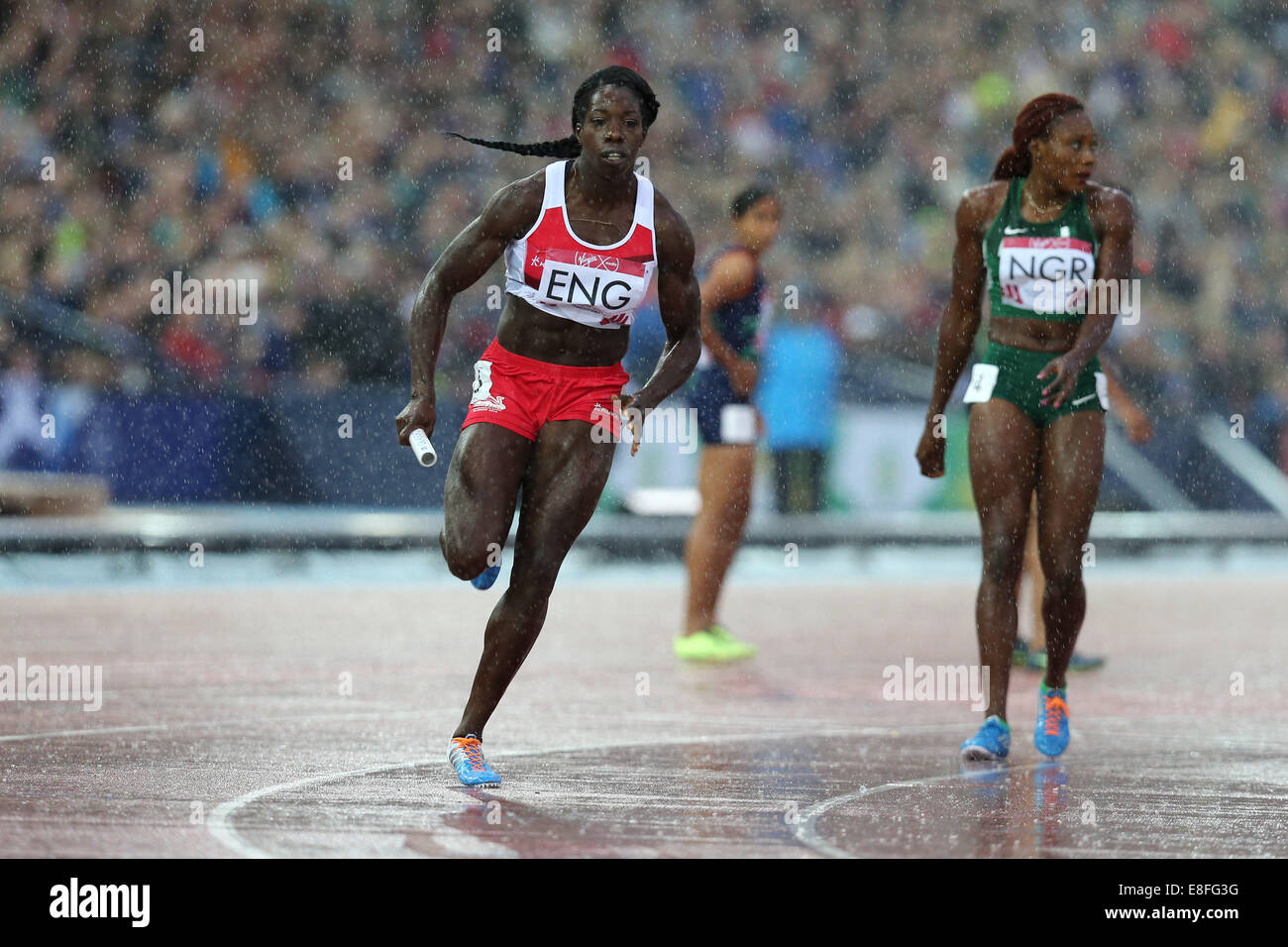 Anyika Onuora (ENG). England Bronze Medal - Women's 4 x 400m Final ...