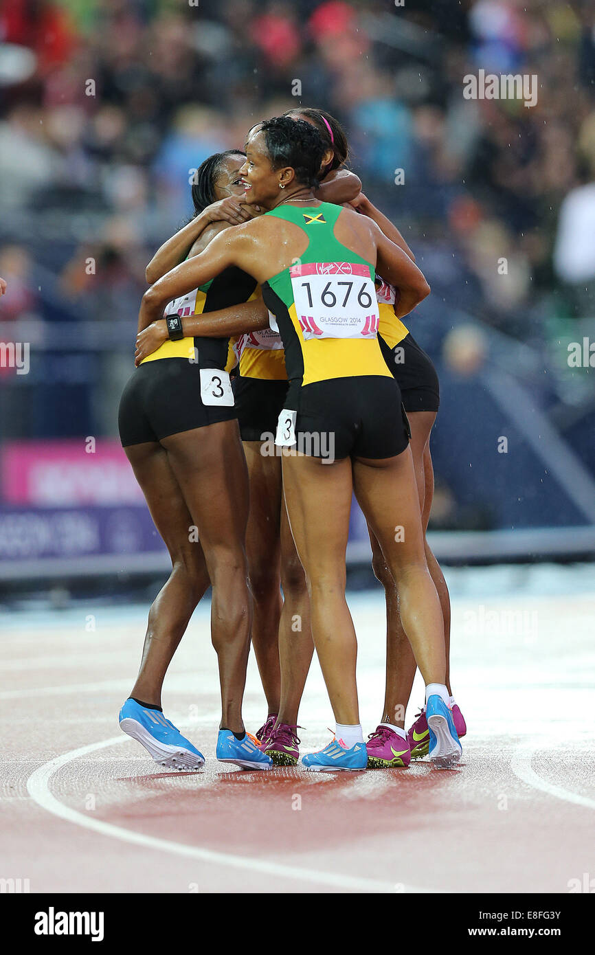 Christine Day, Novlene Williams-Mills, Anastasia Le-Roy and Stephanie ...