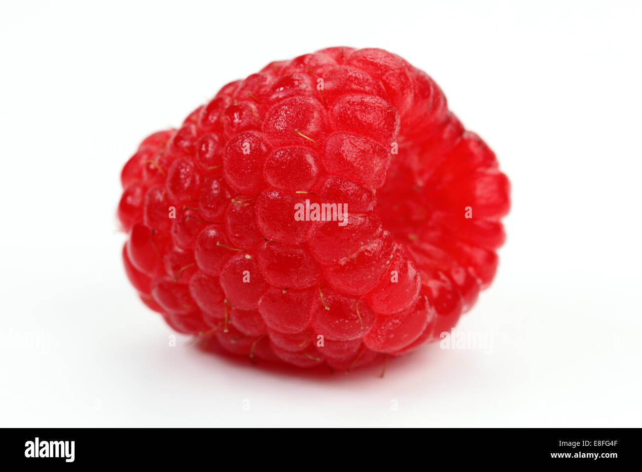 Sweet raspberry isolated on white background Stock Photo - Alamy