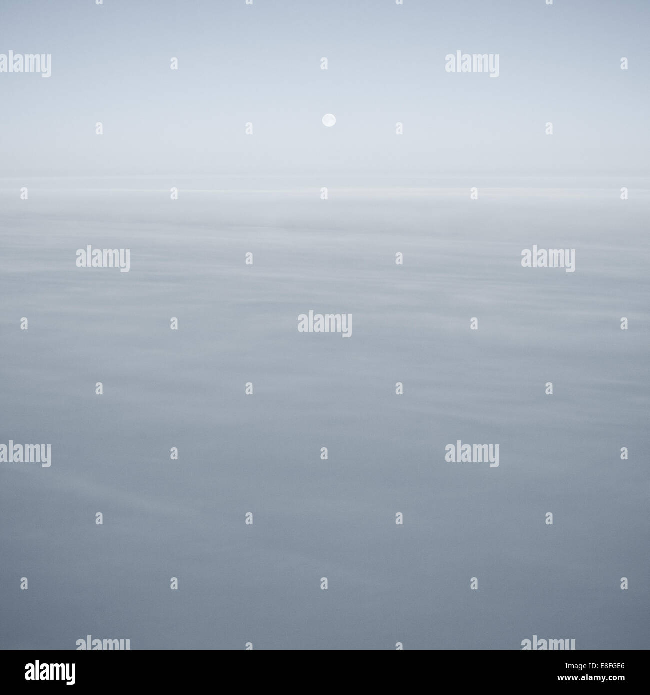 Full moon over fog hi-res stock photography and images - Alamy