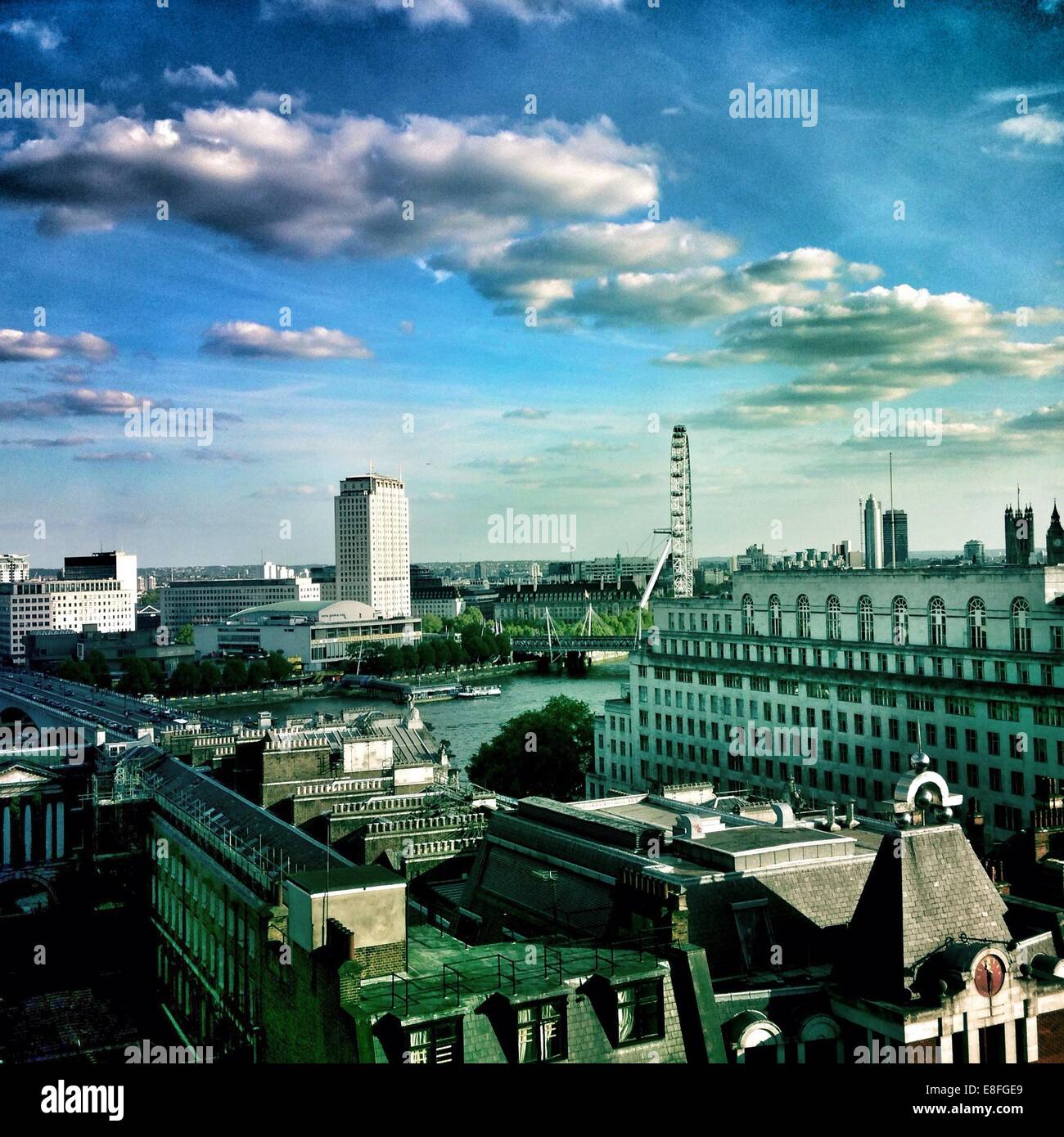 London Skyline Day Eye High Resolution Stock Photography and Images - Alamy