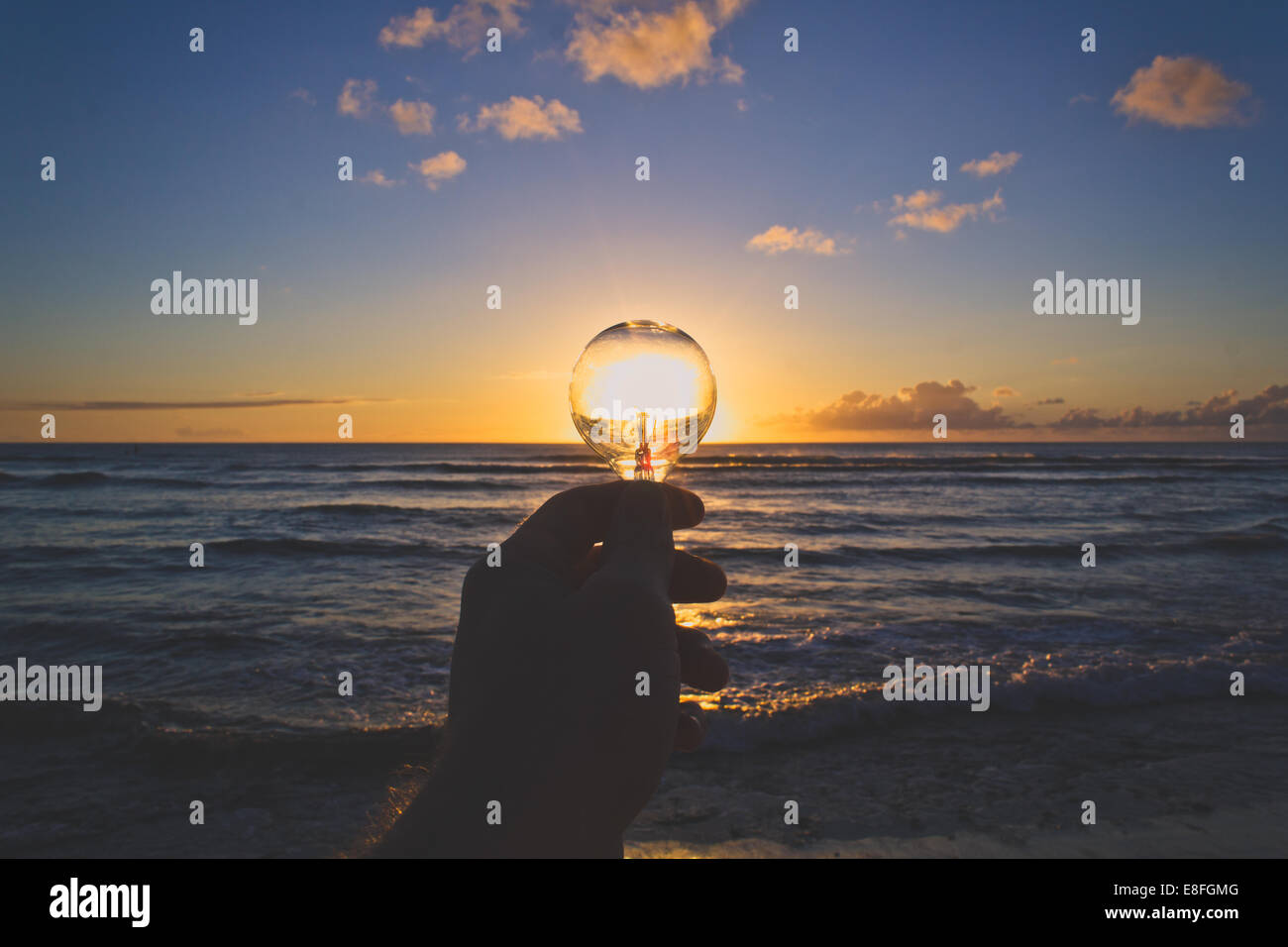 Light Bulb Beach Wallpaper