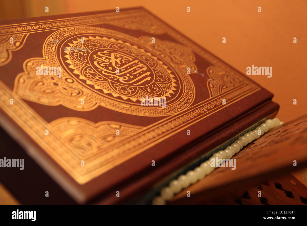 Close up of Koran Stock Photo - Alamy