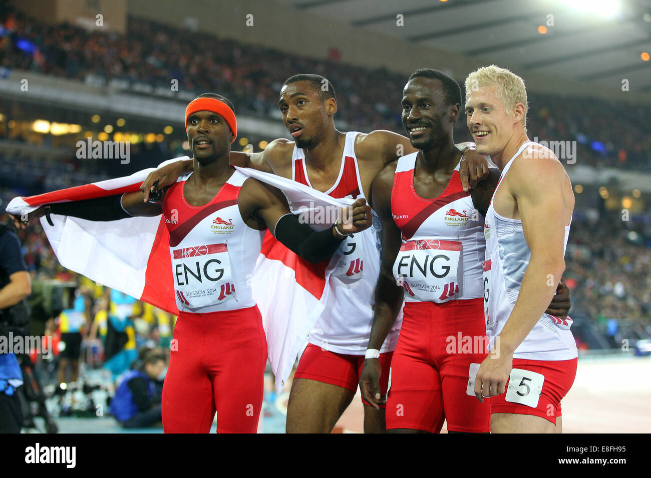 Conrad Williams, Michael Bingham, Daniel Awde and Matthew Hudson-Smith ...