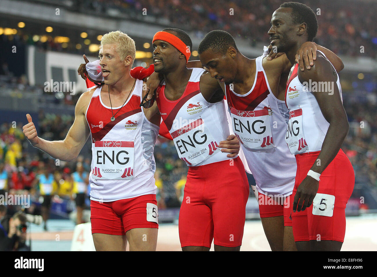 Conrad Williams, Michael Bingham, Daniel Awde and Matthew Hudson-Smith ...