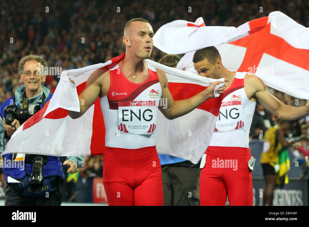 Adam Gemili, Harry Aikines-Aryeetey, Richard Kilty and Danny Talbot ...