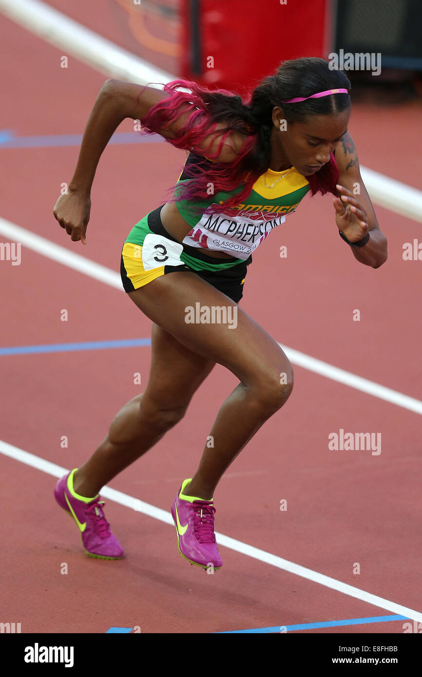 Stephanie McPherson (JAM) Gold medal. Clean sweep for Jamaica - Womens ...