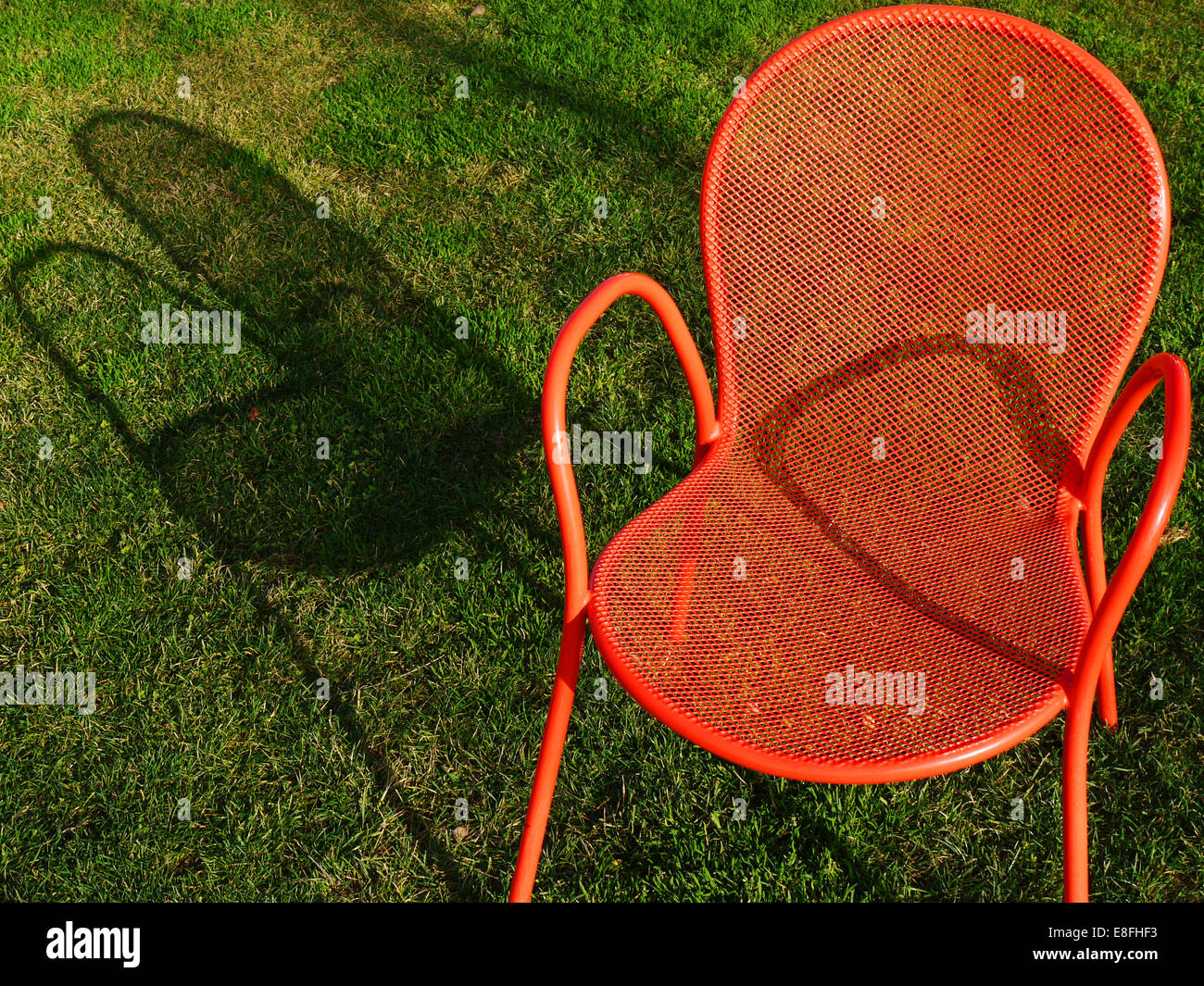 Lawn chair shadow hi-res stock photography and images - Alamy