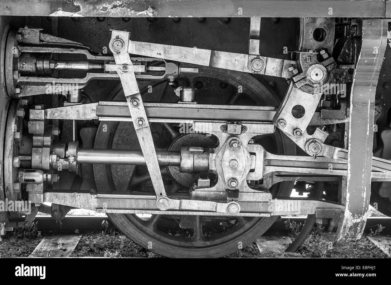 Steam locomotive wheel hi-res stock photography and images - Alamy