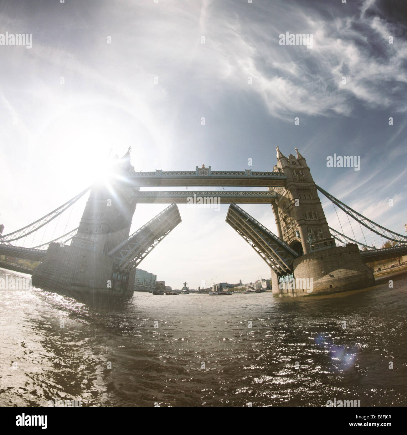 Tower Bridge opening, London, England, United Kingdom Stock Photo - Alamy