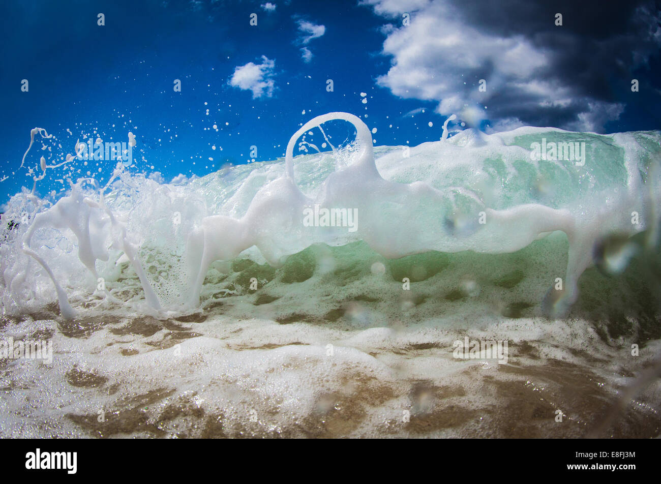 Foam On The Beach High Resolution Stock Photography and Images - Alamy