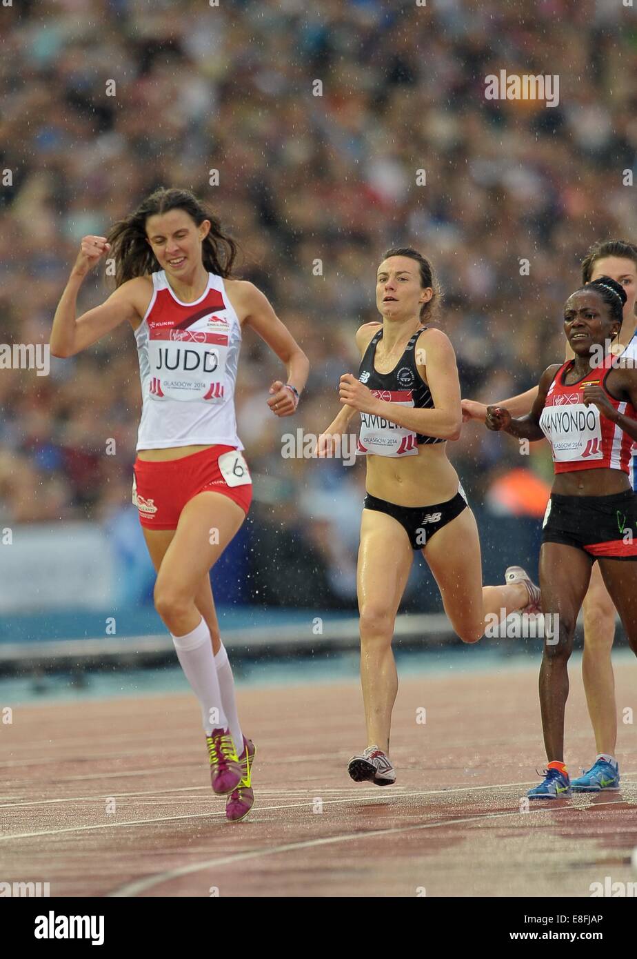 Womens 800m final commonwealth games 2014 hi-res stock photography and ...