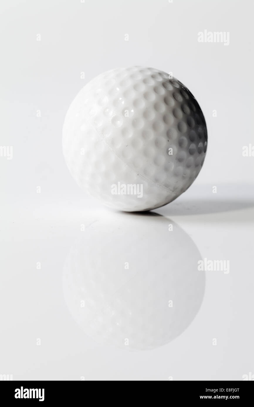 Close-up of a Golf Ball Stock Photo - Alamy