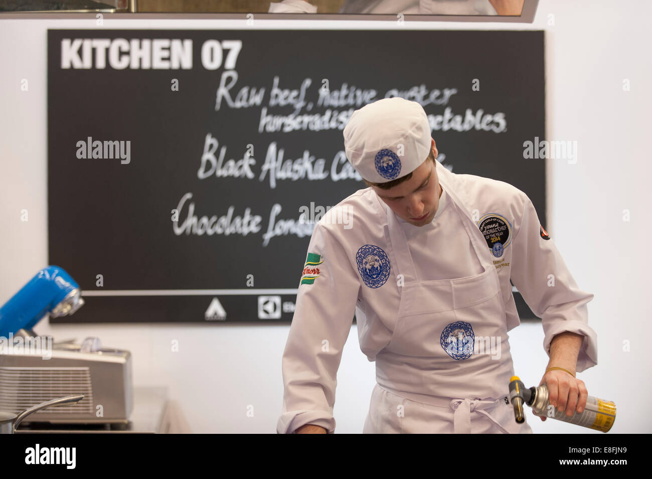 Young chef year competition hi-res stock photography and images - Alamy