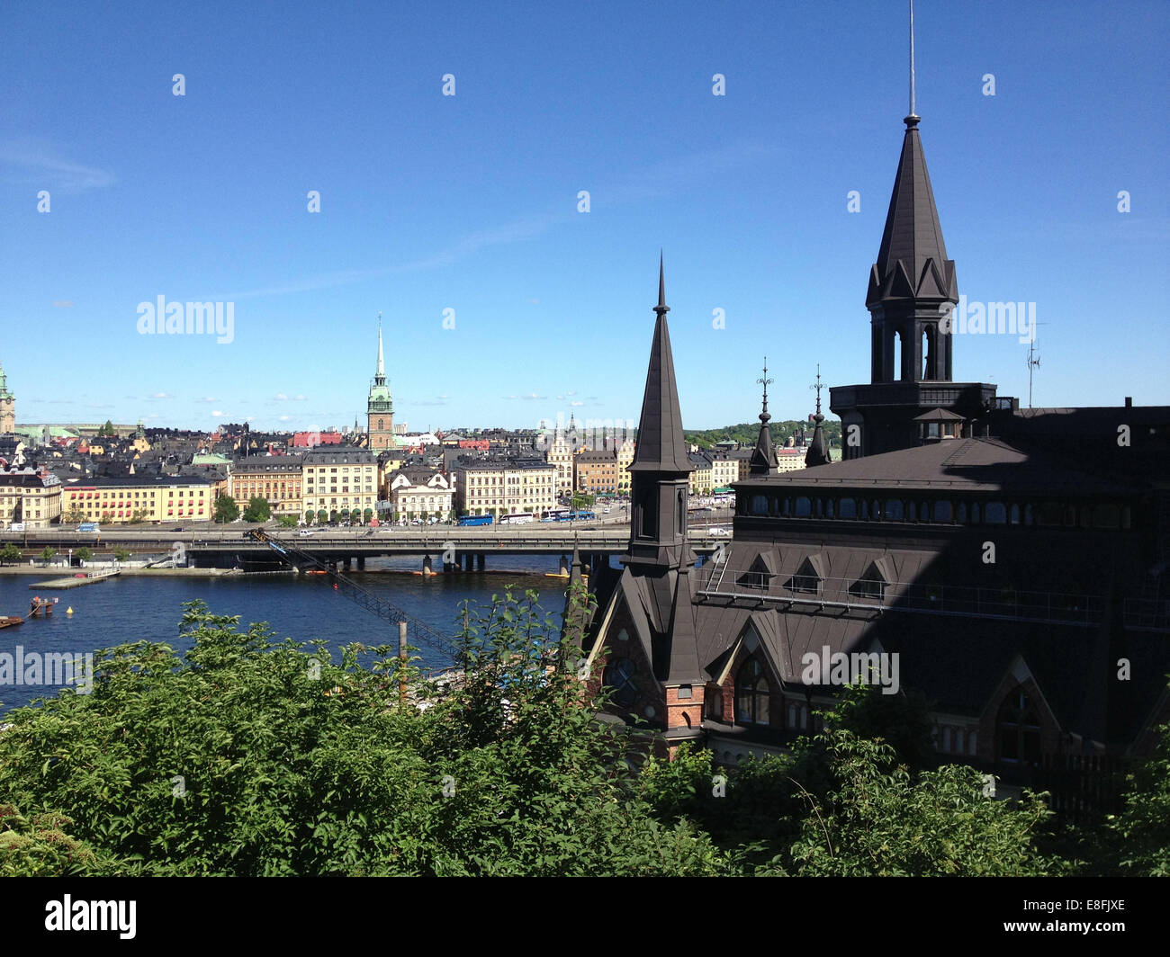 Sweden, Stockholm, Central Stockholm view Stock Photo - Alamy