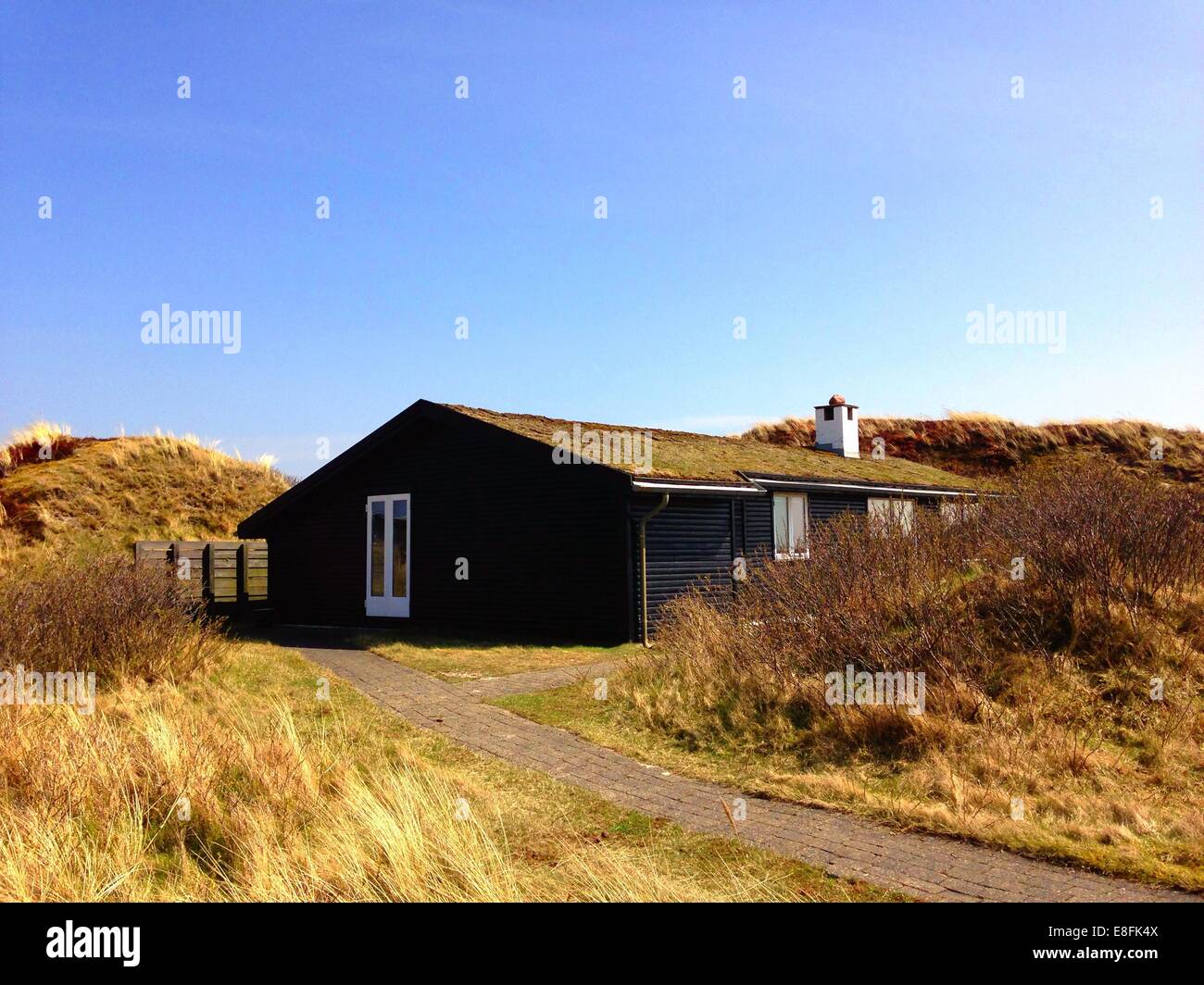 Traditional summerhouse, Fanoe, Jutland, Denmark Stock Photo - Alamy