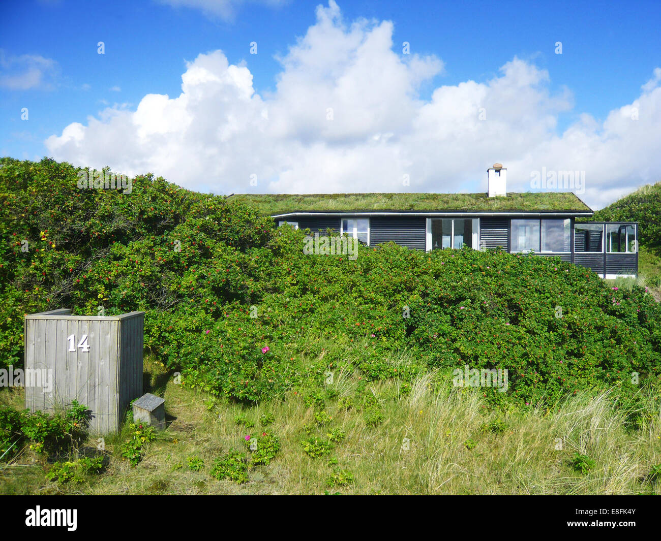Traditional summerhouse, Fanoe, Denmark Stock Photo - Alamy