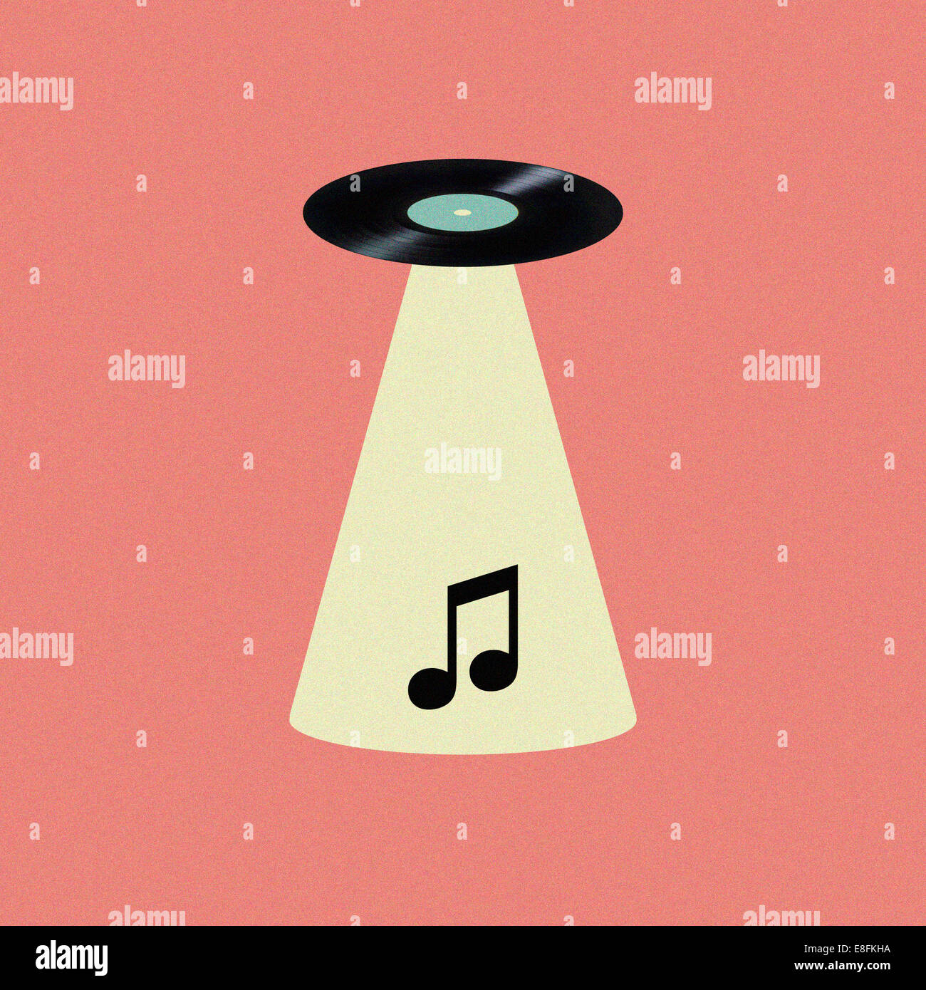Illustration of a music concept Stock Photo - Alamy