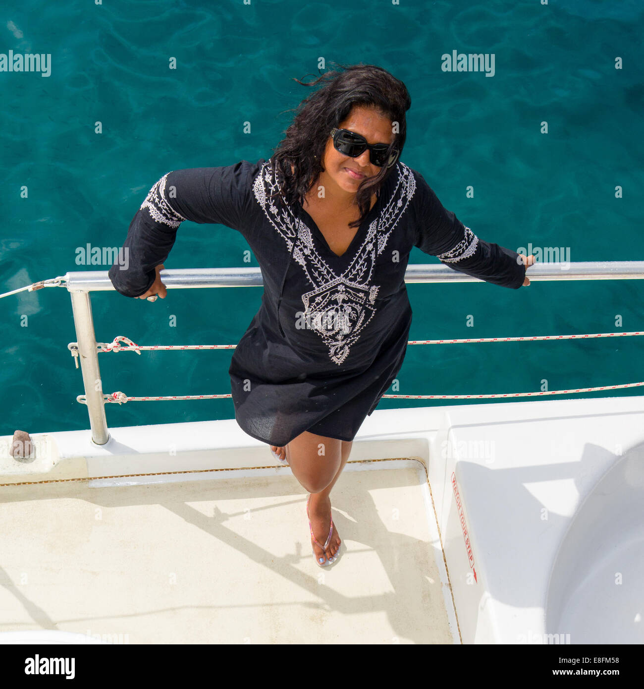 Deck of boat overhead hi-res stock photography and images - Alamy