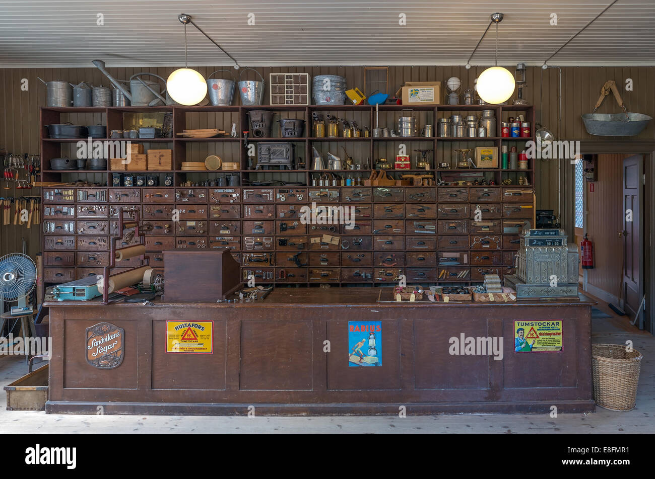 The old Hardware Store Stock Photo - Alamy