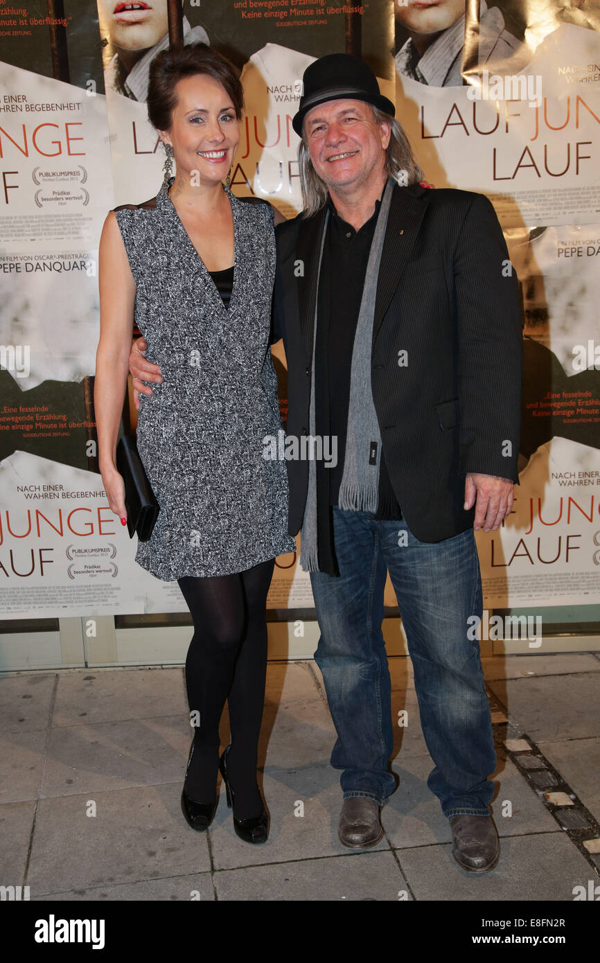 Premiere of the movie 'Lauf Junge Lauf' by Oscar award winner Pepe ...