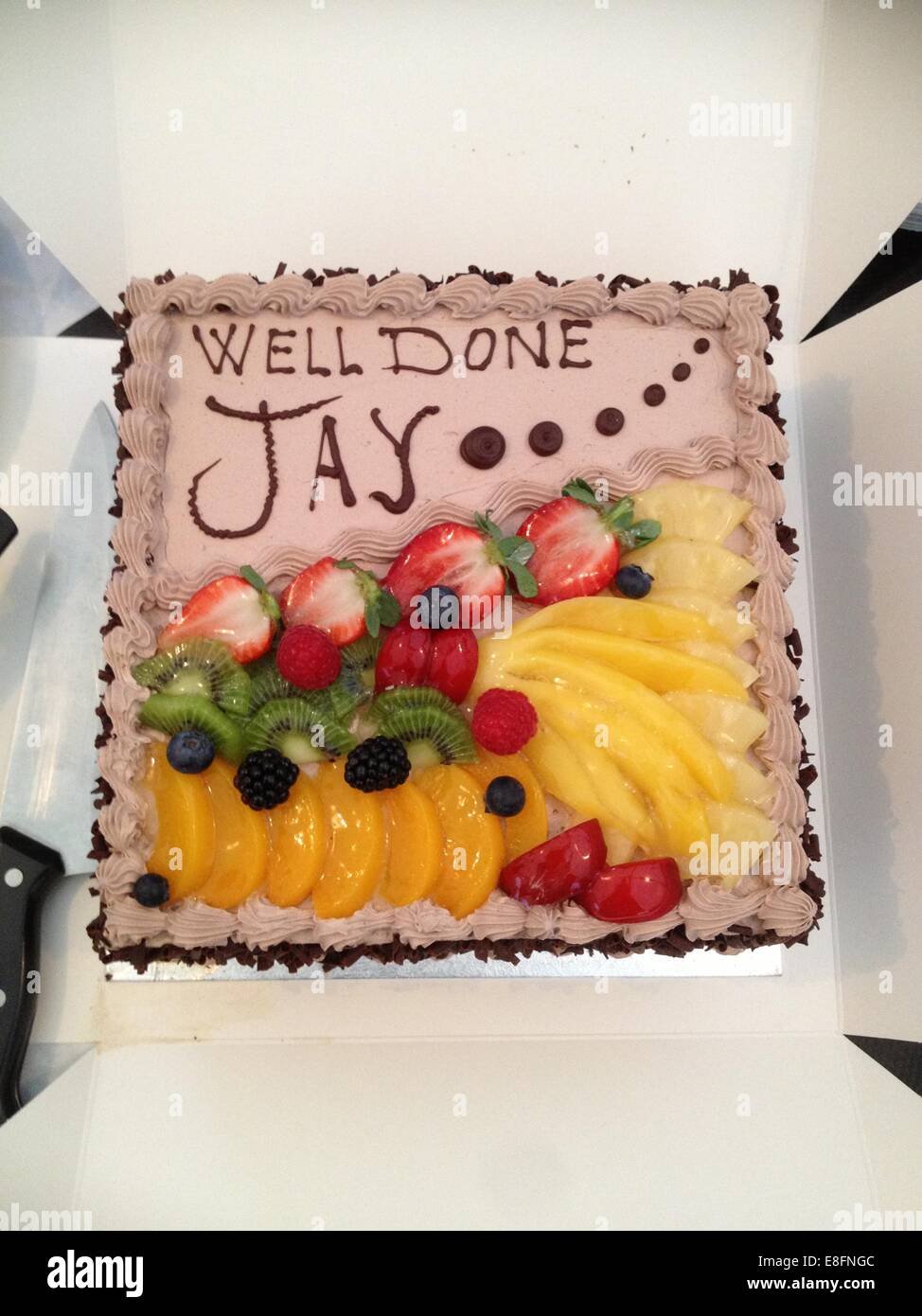 Well done cake hi-res stock photography and images - Alamy