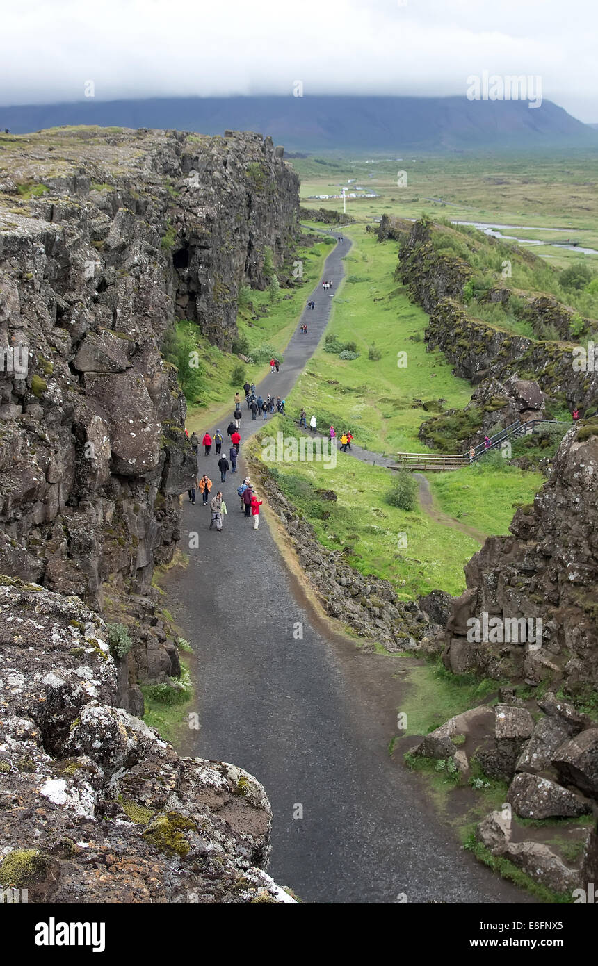 Iceland ravine hi-res stock photography and images - Alamy