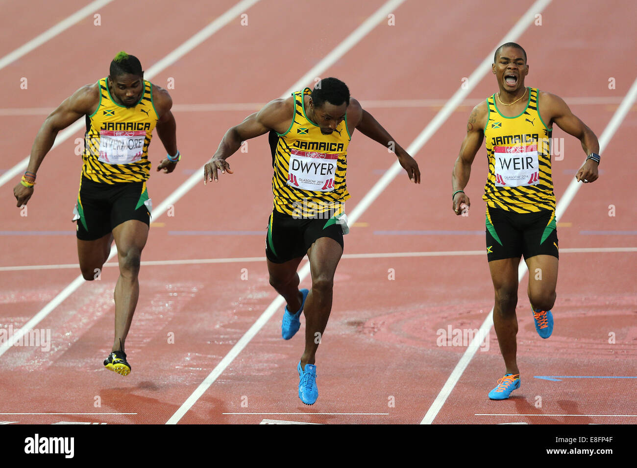 Clean Sweep for Jamaica! Rasheed Dwyer (JAM) wins the Gold Medal ...