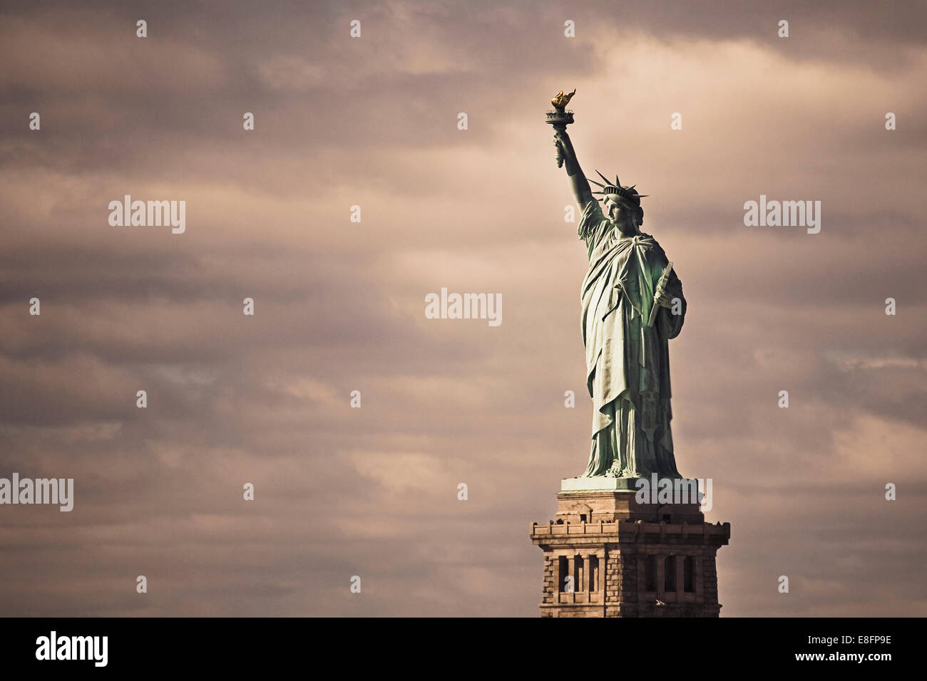 USA, New York State, New York City, Statue Of Liberty Stock Photo - Alamy