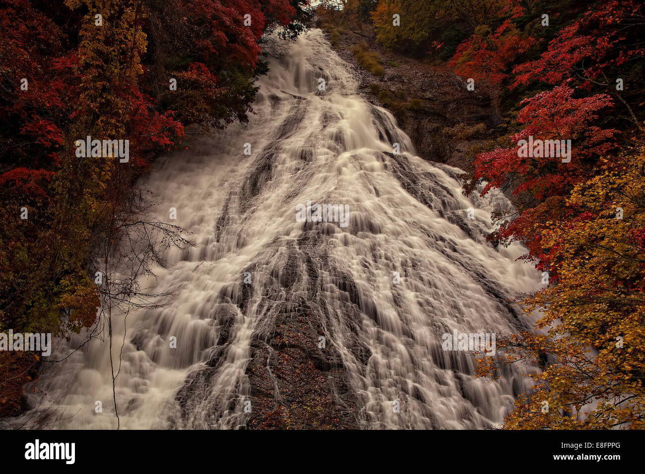 Japan, Yudaki Waterfall Stock Photo - Alamy