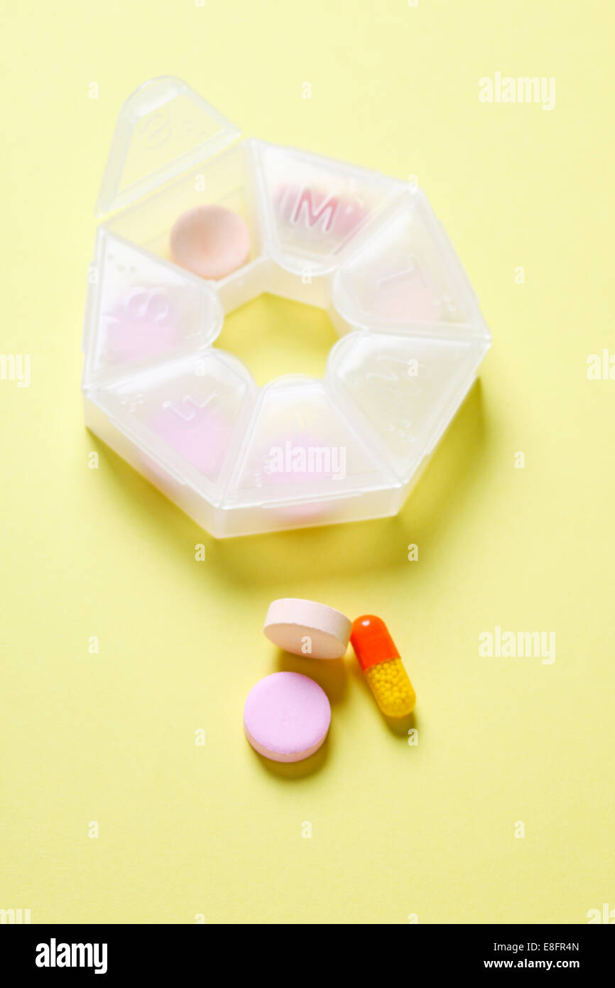 Pill box hi-res stock photography and images - Alamy