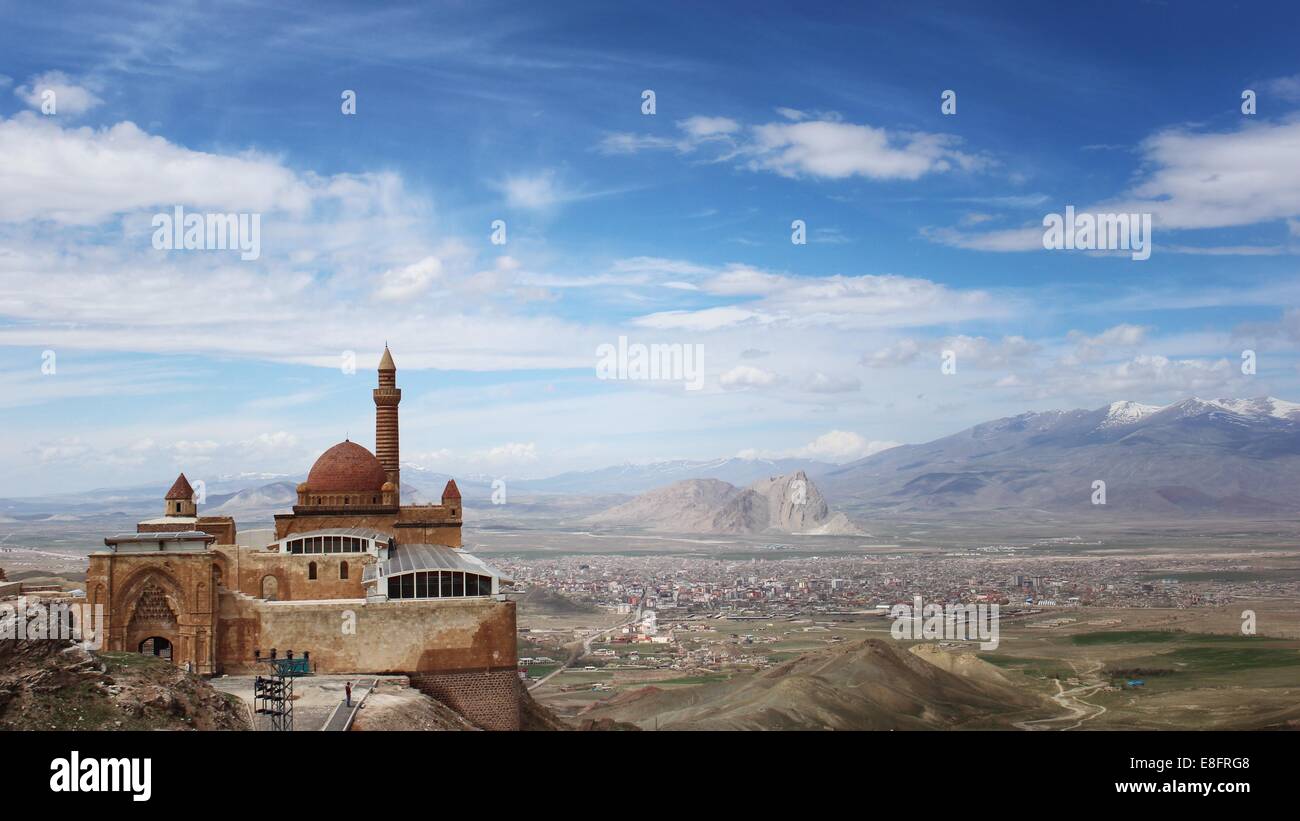 Turkey, View of Ishak Pasa Palace Stock Photo - Alamy