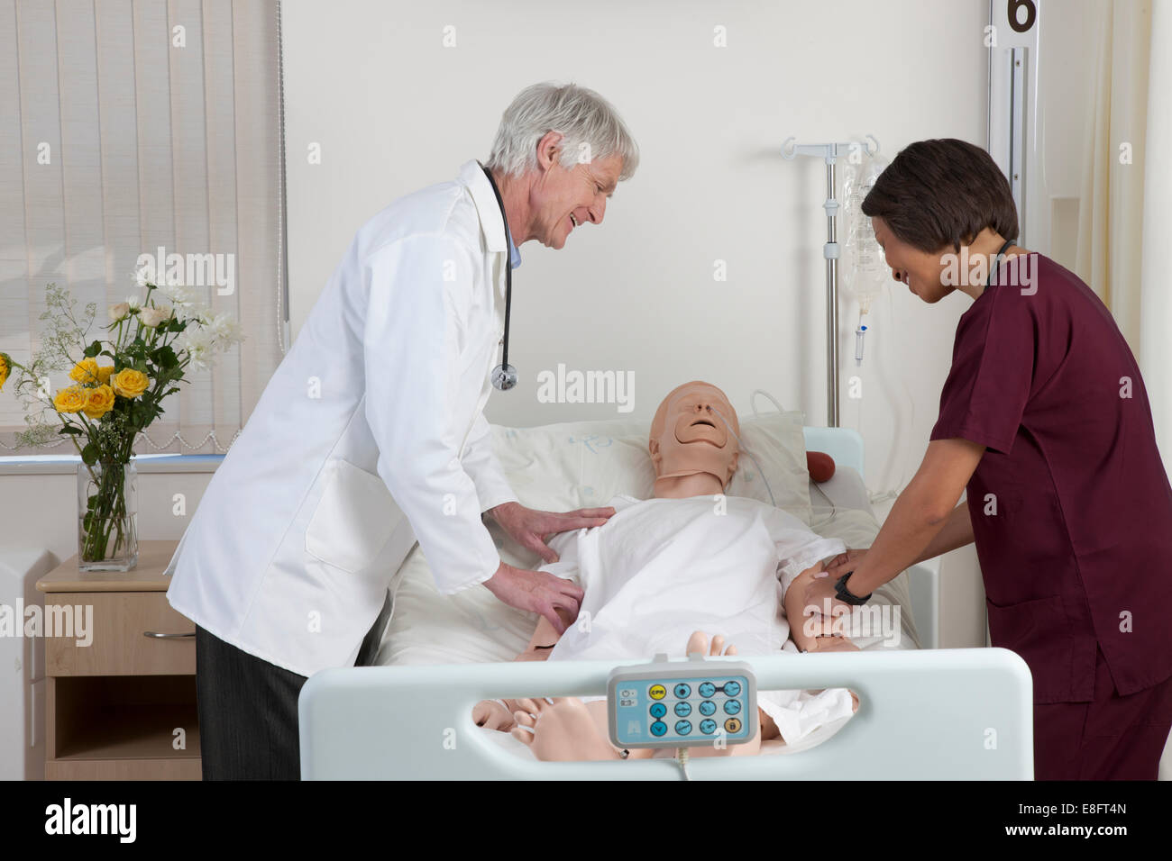 Nurse Training Dummy High Resolution Stock Photography and Images - Alamy