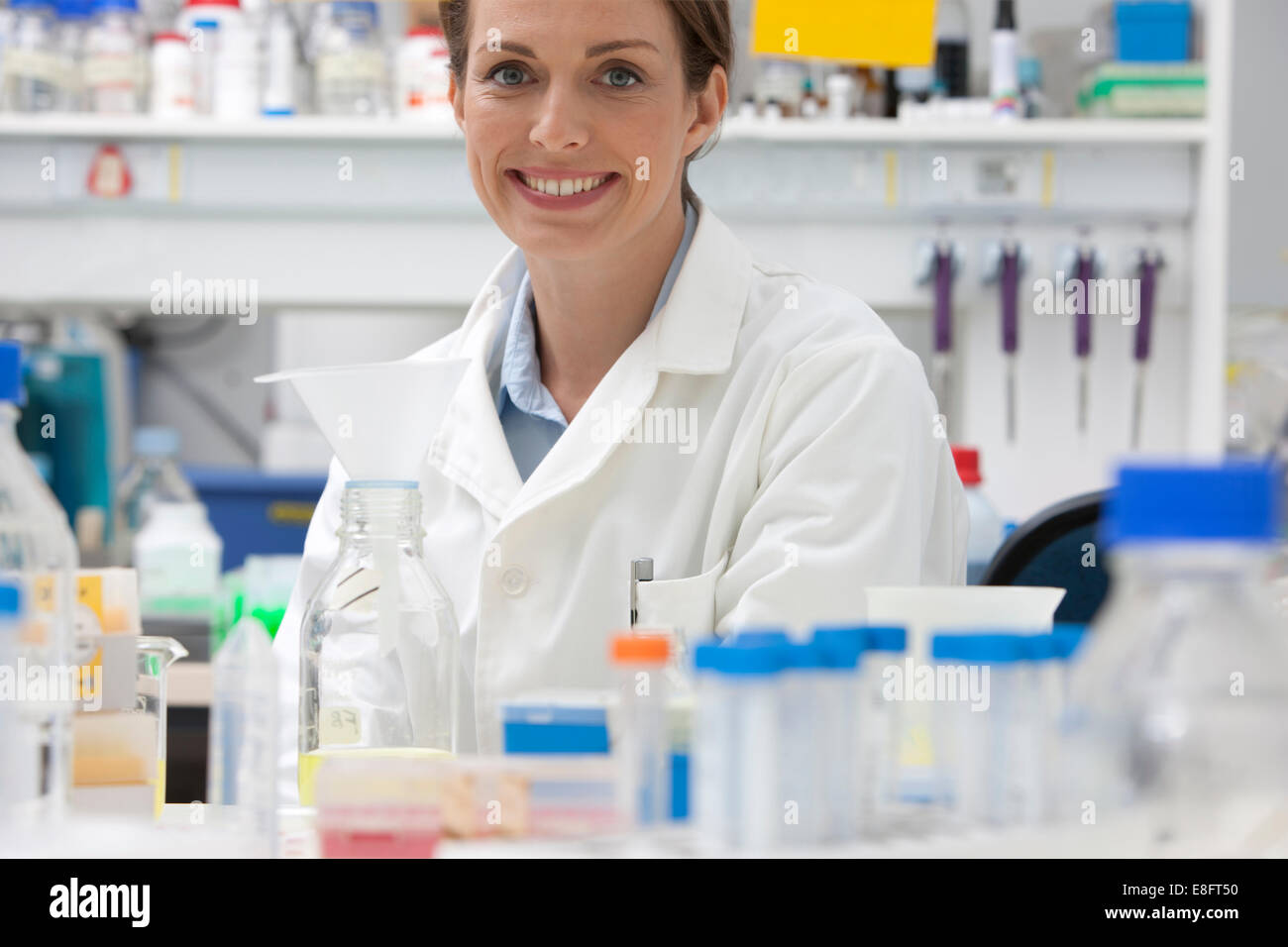 Portrait of pharmacist Stock Photo - Alamy