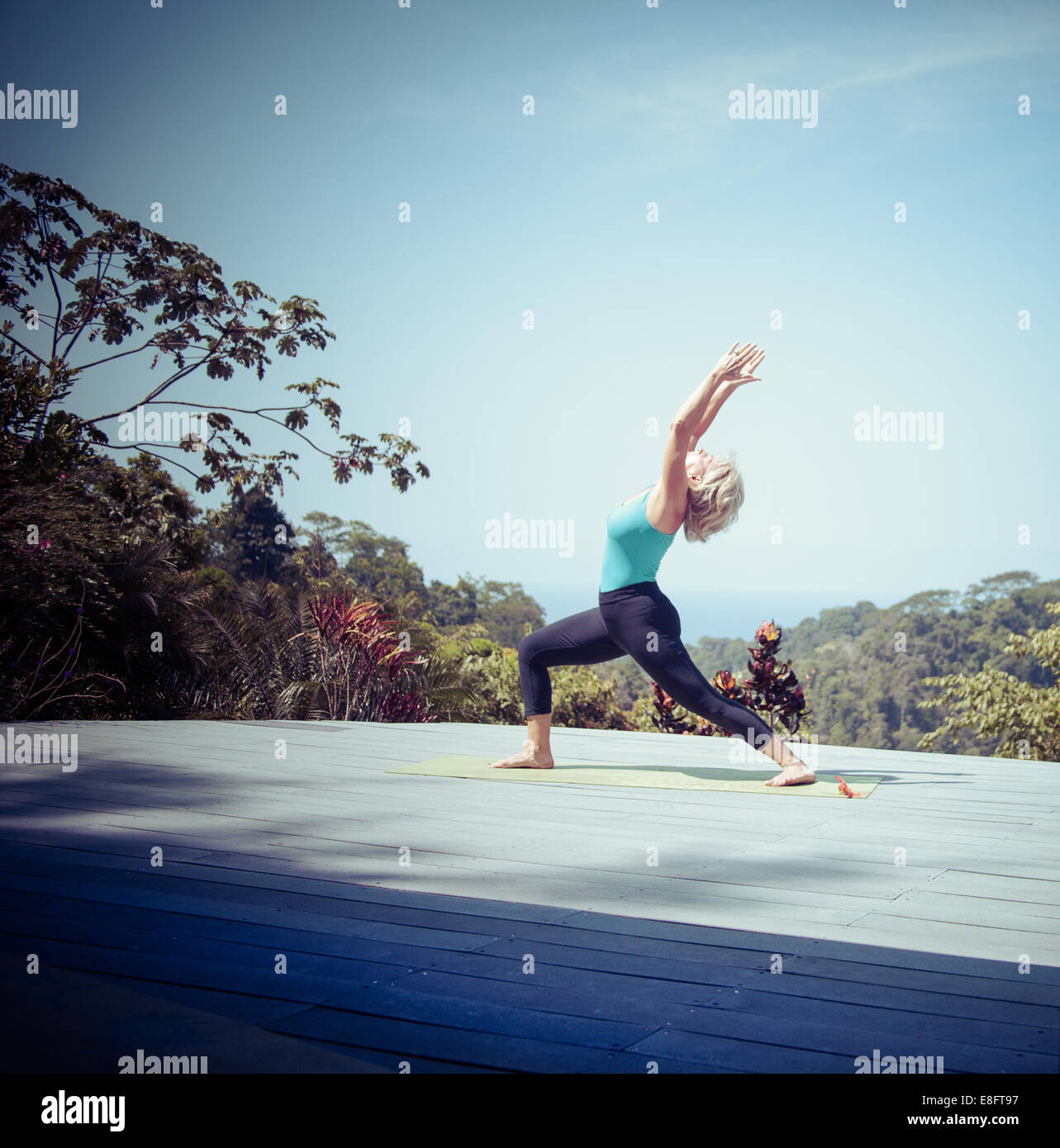 High Lunge Pose High Resolution Stock Photography and Images - Alamy