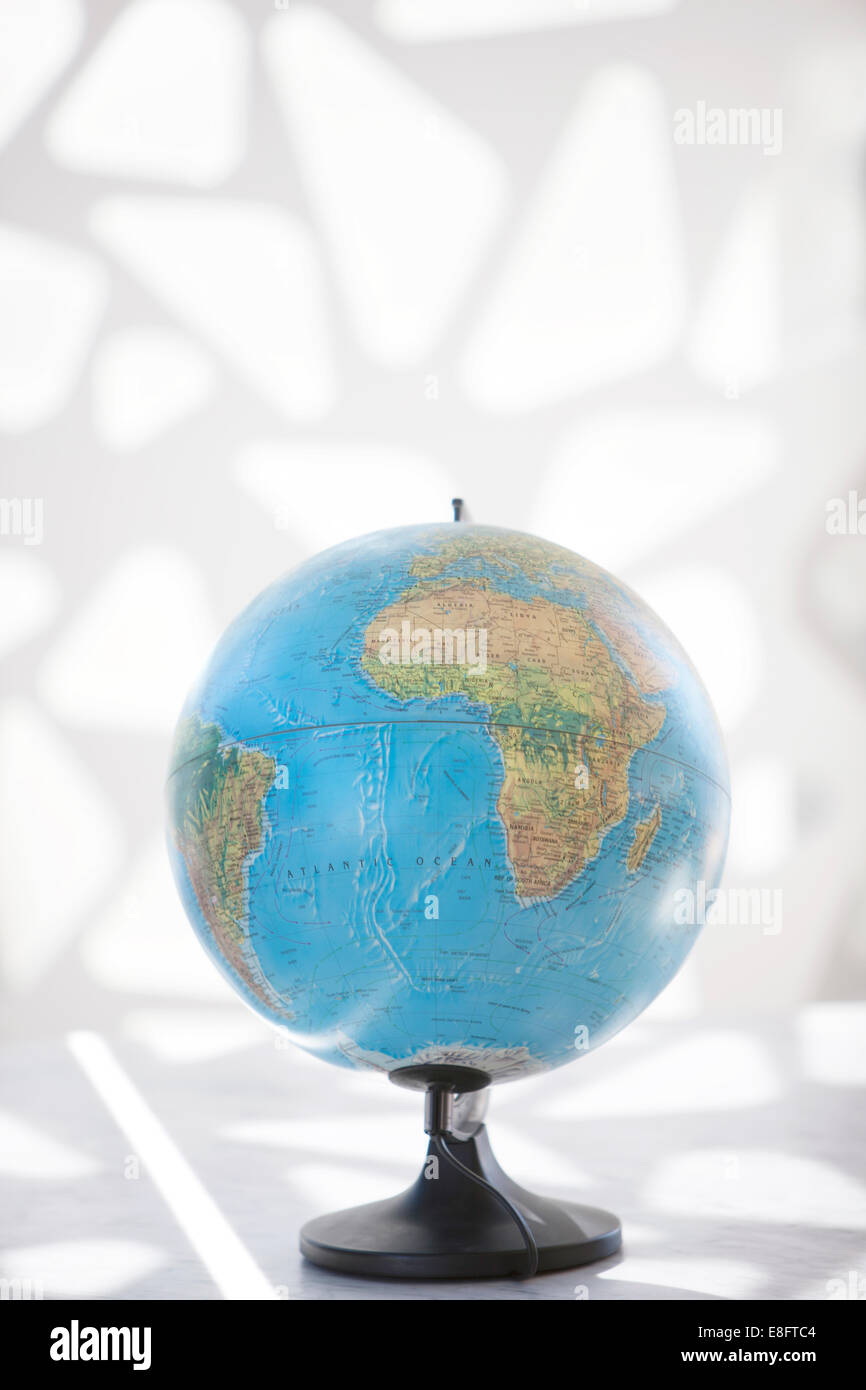 Globe showing africa hi-res stock photography and images - Alamy