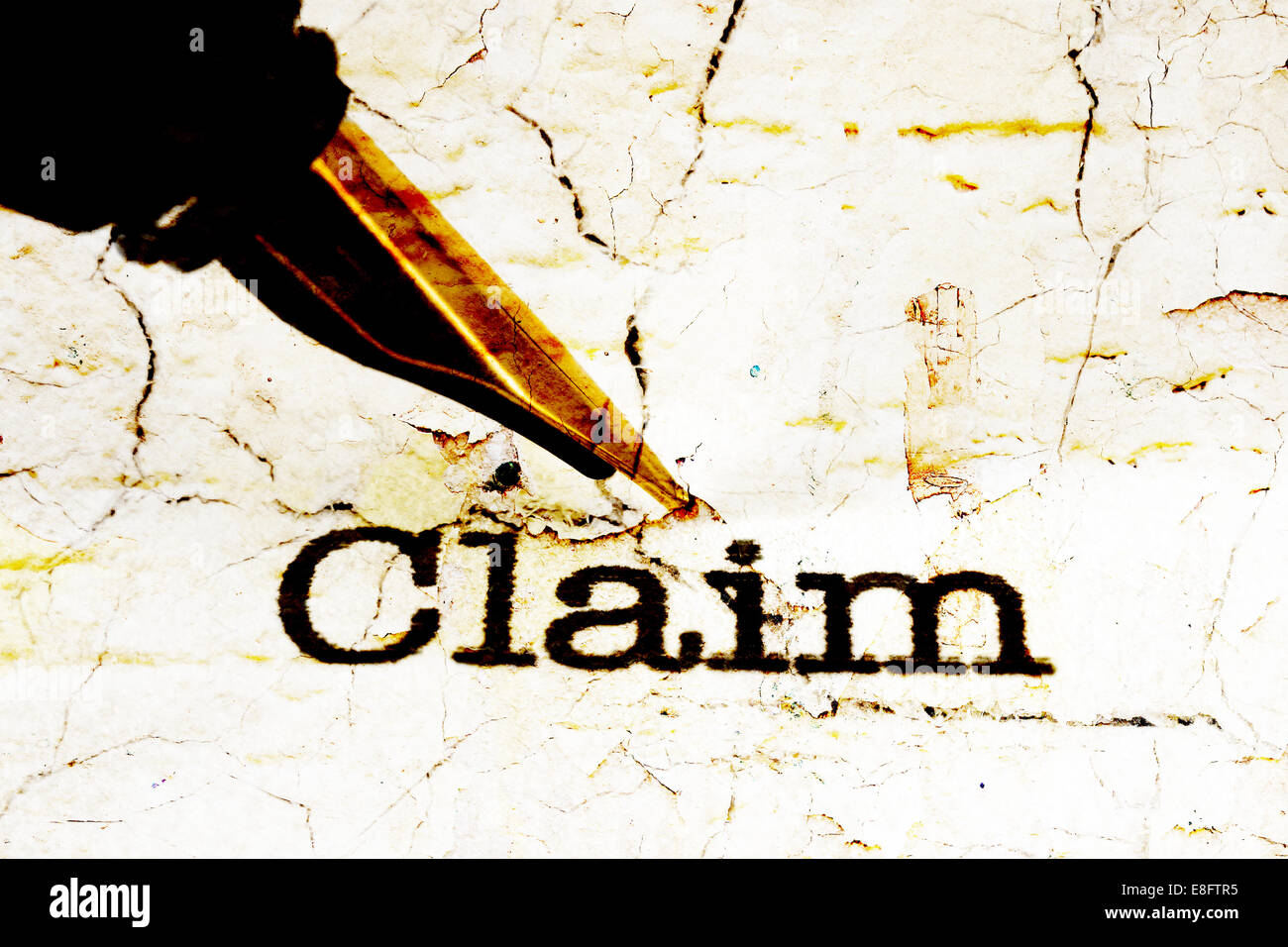 Grungedocument hi-res stock photography and images - Alamy