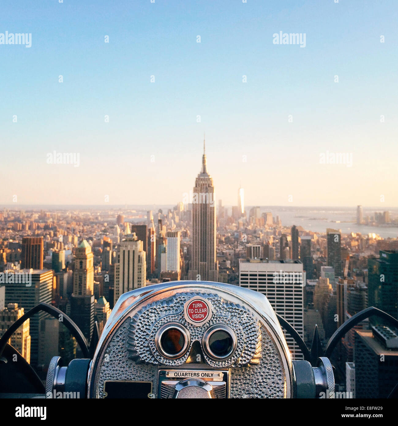 USA, New York State, New York City, View of Empire State Building Stock ...