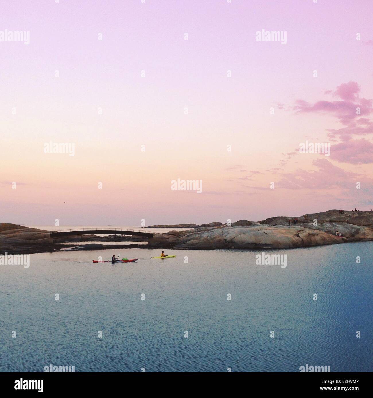 Kayaking sunset in mobile hi-res stock photography and images - Alamy