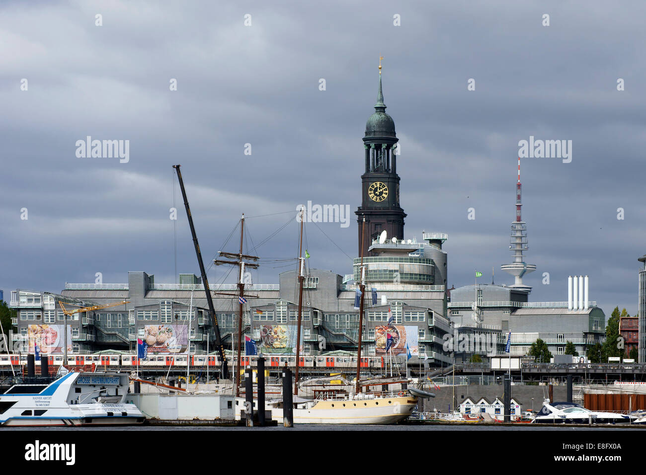 Hamburg port infrastructure hi-res stock photography and images - Alamy