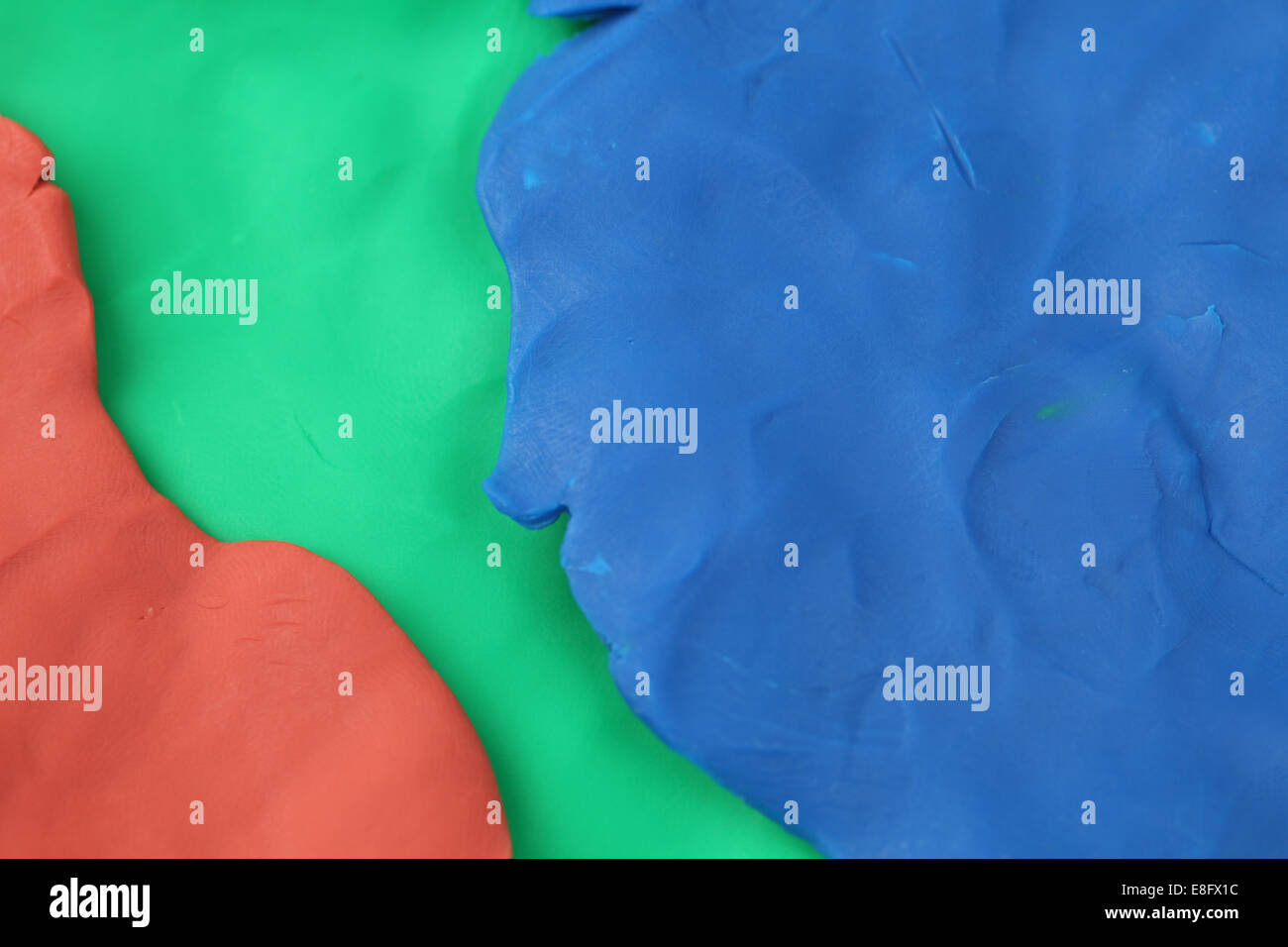 Multicolored child's play clay background Stock Photo - Alamy