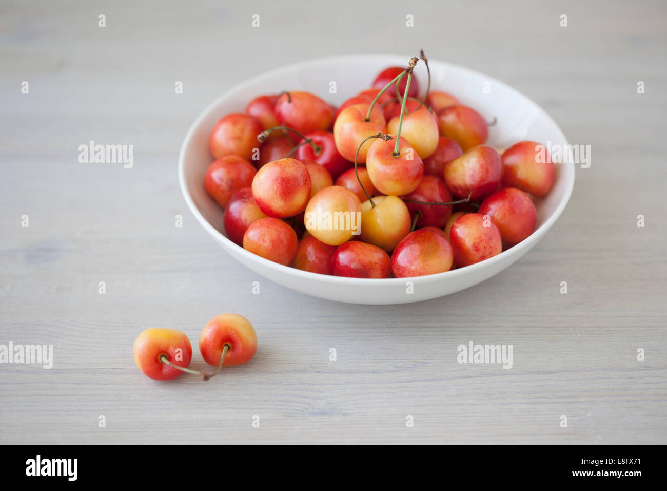 Close up bowl cherries hi-res stock photography and images - Alamy