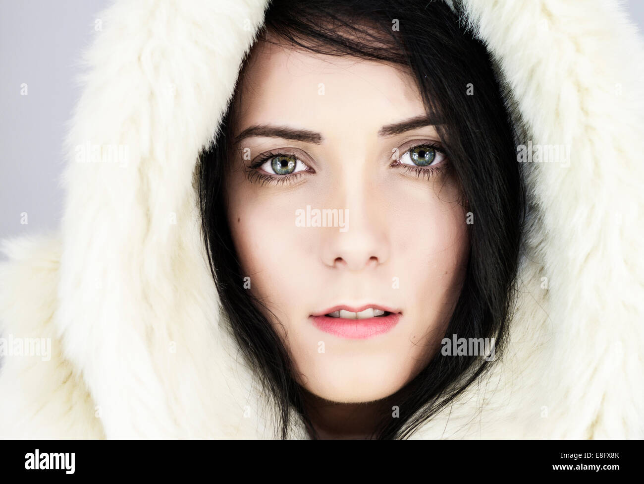 Fur hood hi-res stock photography and images - Alamy