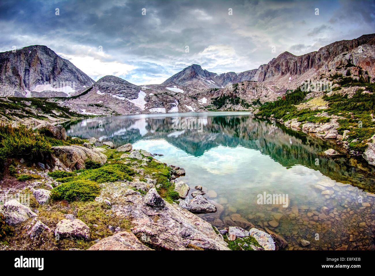 Wind river range, Utah, USA Stock Photo - Alamy