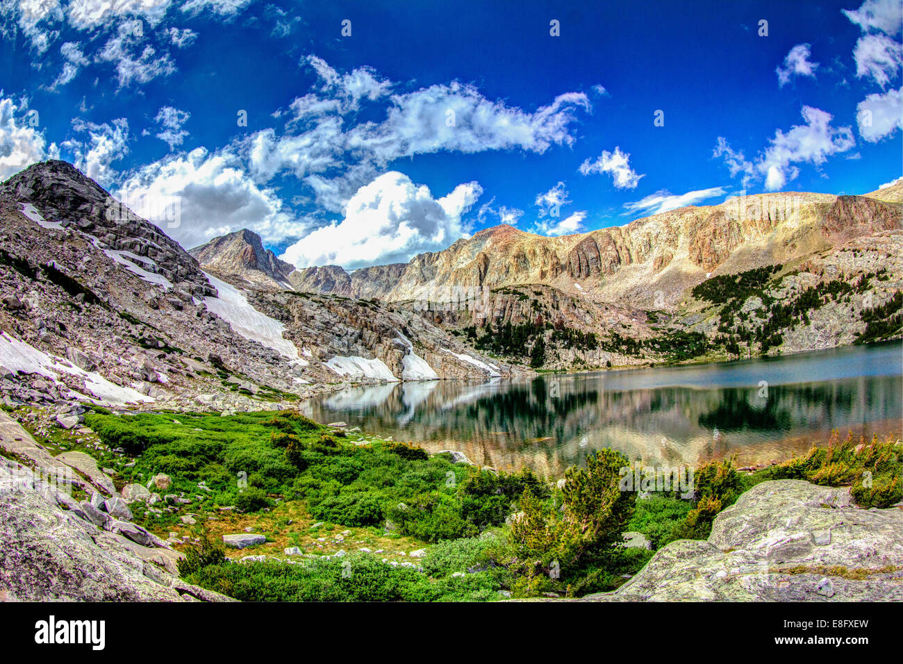 Wind river range, Utah, USA Stock Photo - Alamy