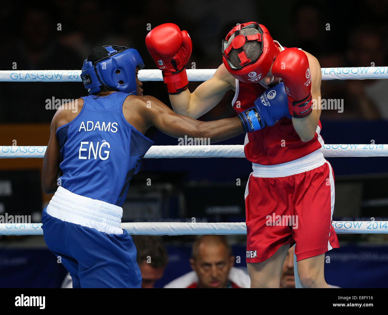 Nicola Adams (ENG) (Blue) beats Mandy Bujold (CAN) (Red) - Semi Final ...