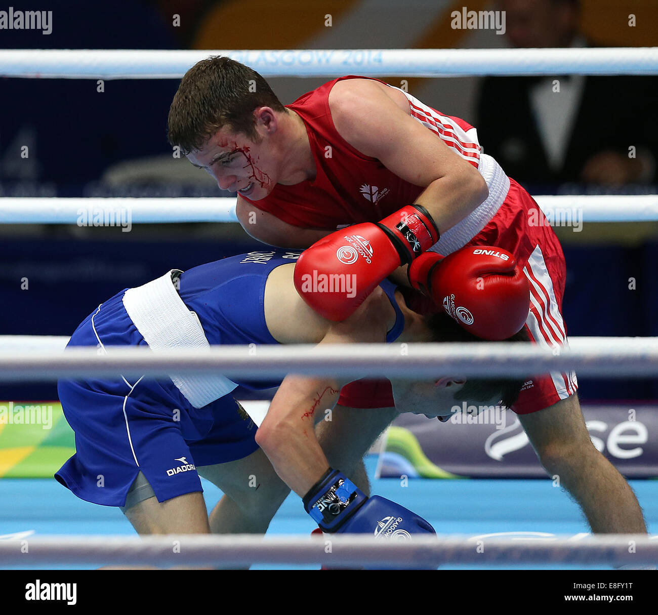 Andrew Moloney (AUS) (Blue) beats Reece McFadden (SCO) (Red) - Semi ...