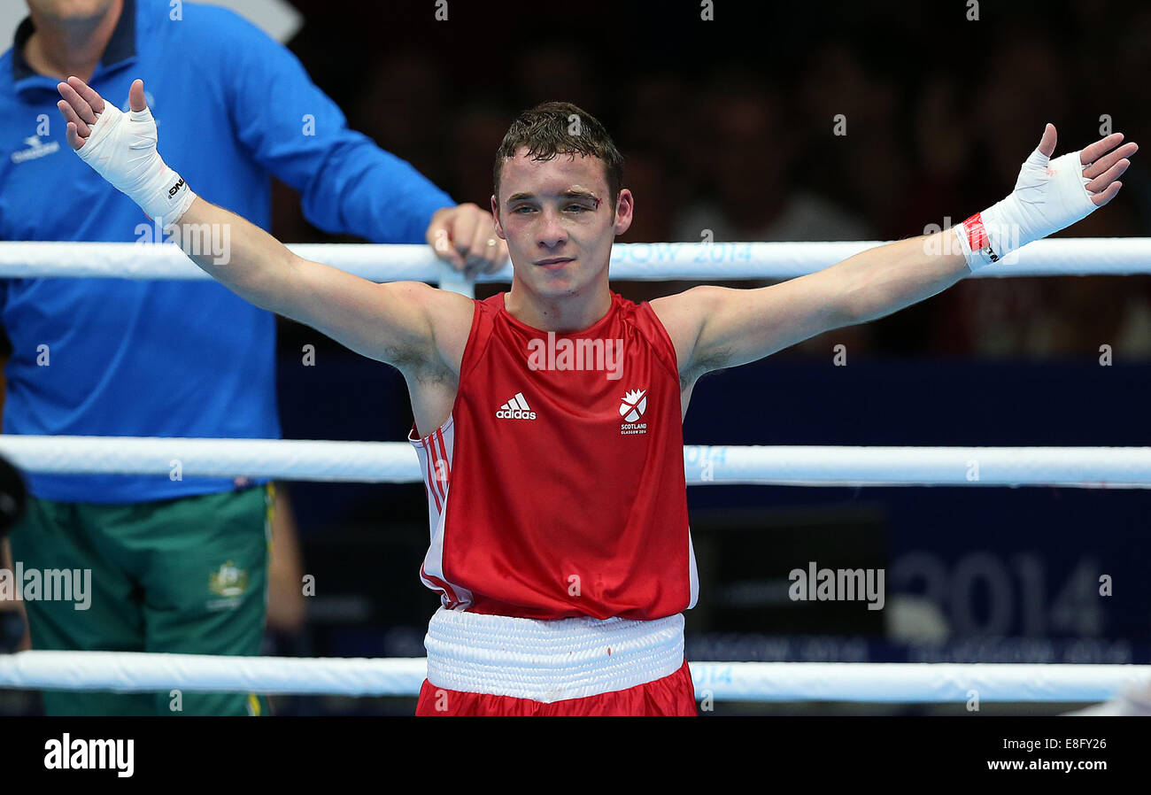 Reece mcfadden sco commonwealth games glasgow reece mcfadden sco hi-res stock photography and ...