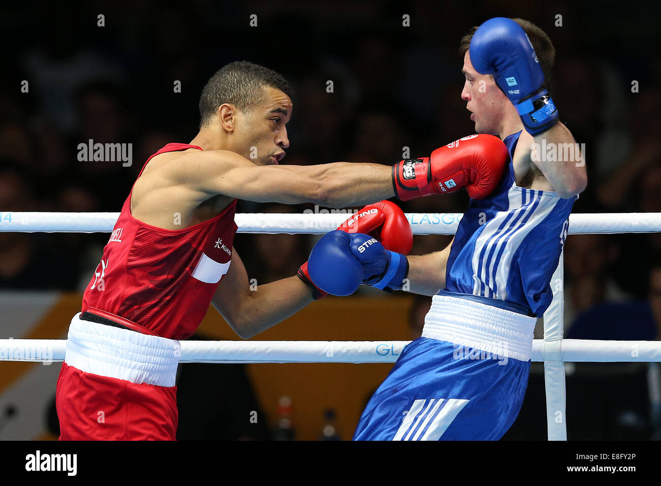 Josh Taylor (SCO) (Blue) beats Samuel Maxwell (ENG) (Red) - Semi Final ...